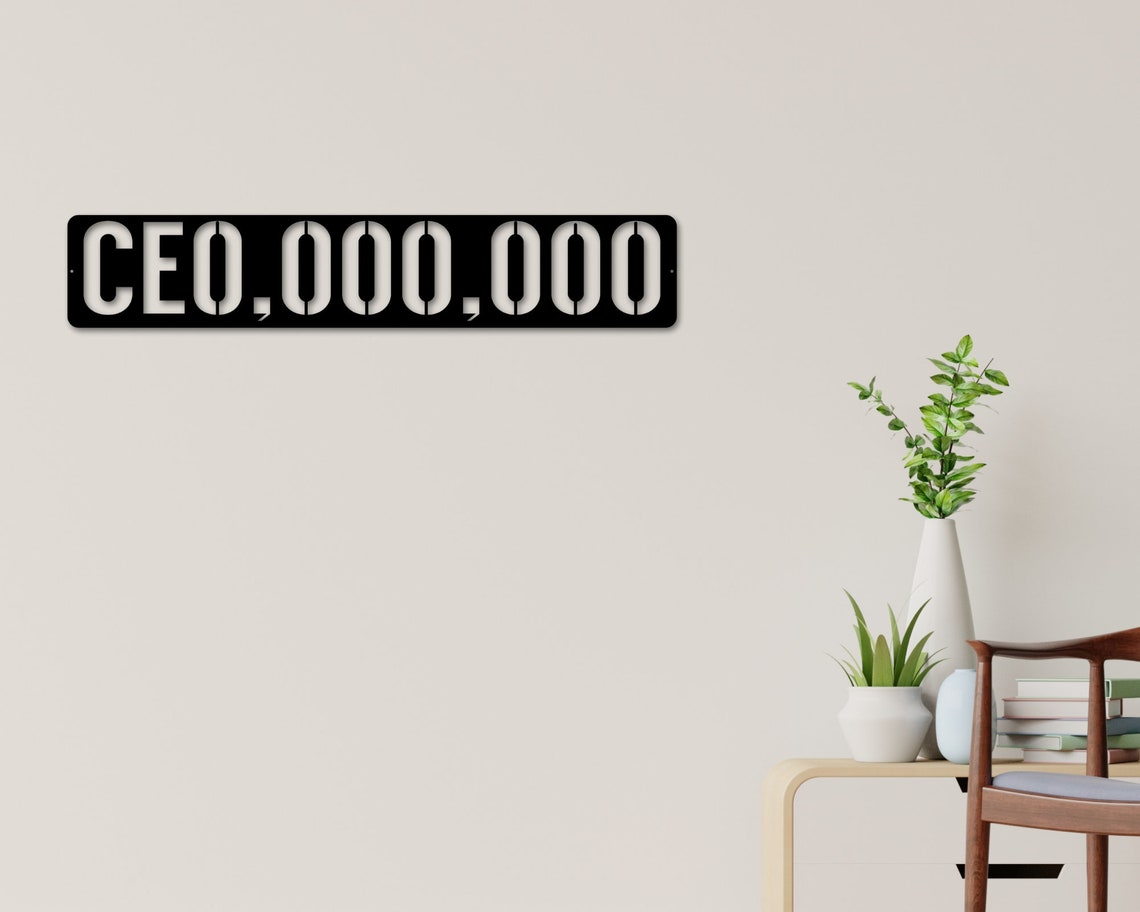 Motivational Sign Entrepreneur Sign CEO Sign Sign for - Etsy