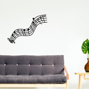 Metal Musical Note Art, Music Symbol Decor, Musician Decor, Studio Wall ...