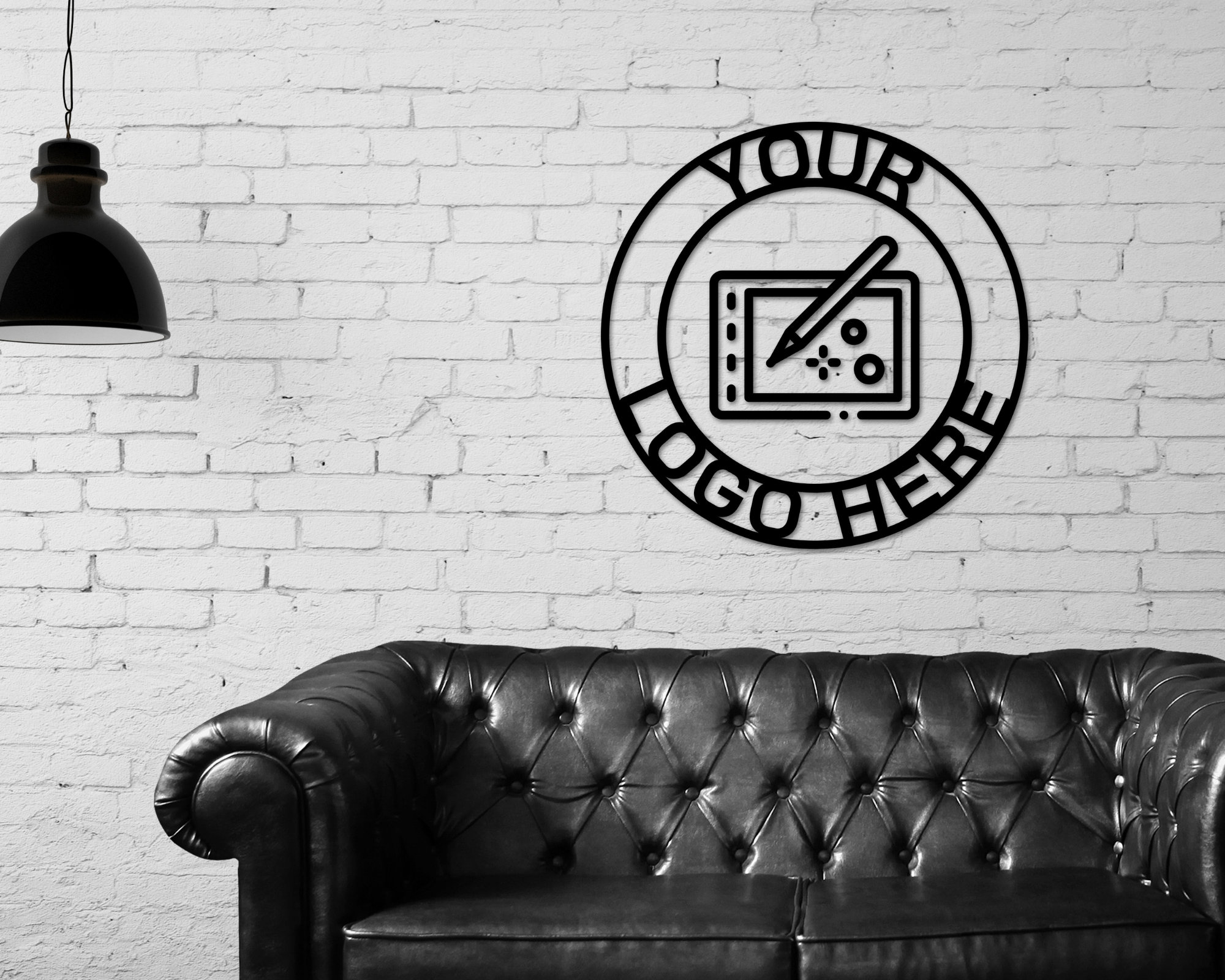 Custom Logo Sign Your Logo Metal Sign Business Logo Sign | Etsy