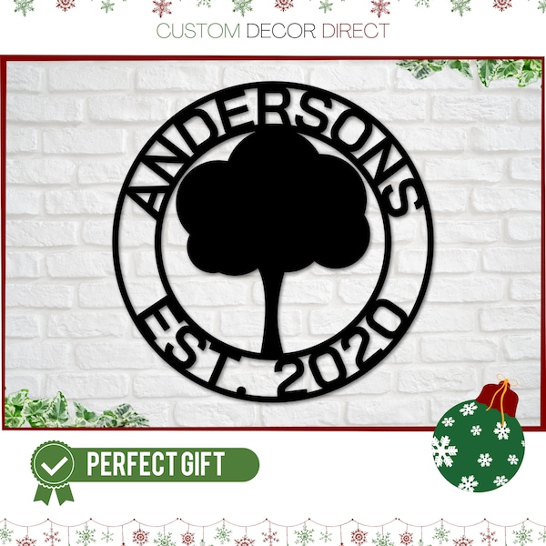 Oak Tree Sign - Etsy