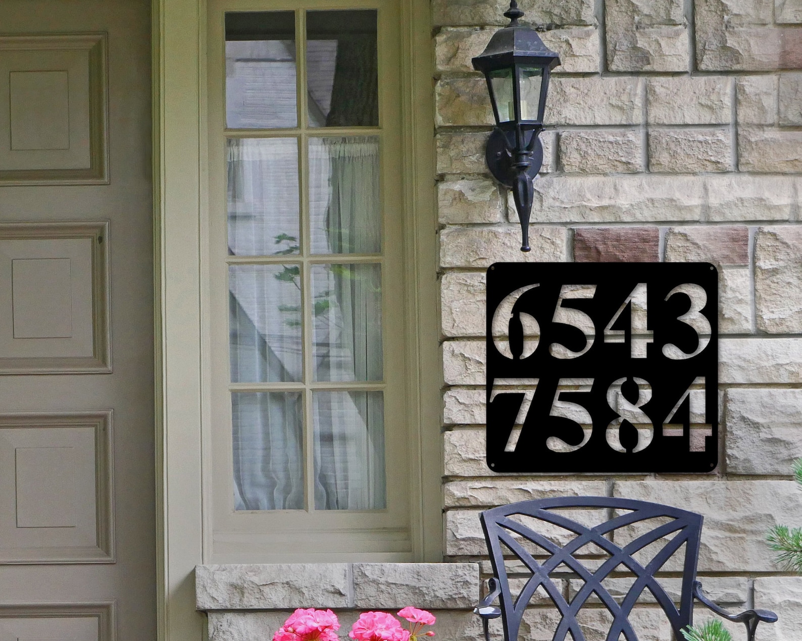 Address Sign Multiple addresses address sign Metal Address | Etsy