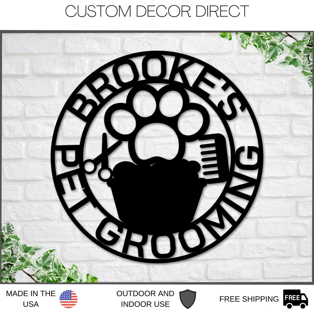 Dog Training Business Sign: Durable Outdoor Steel (multiple Sizes) - Etsy