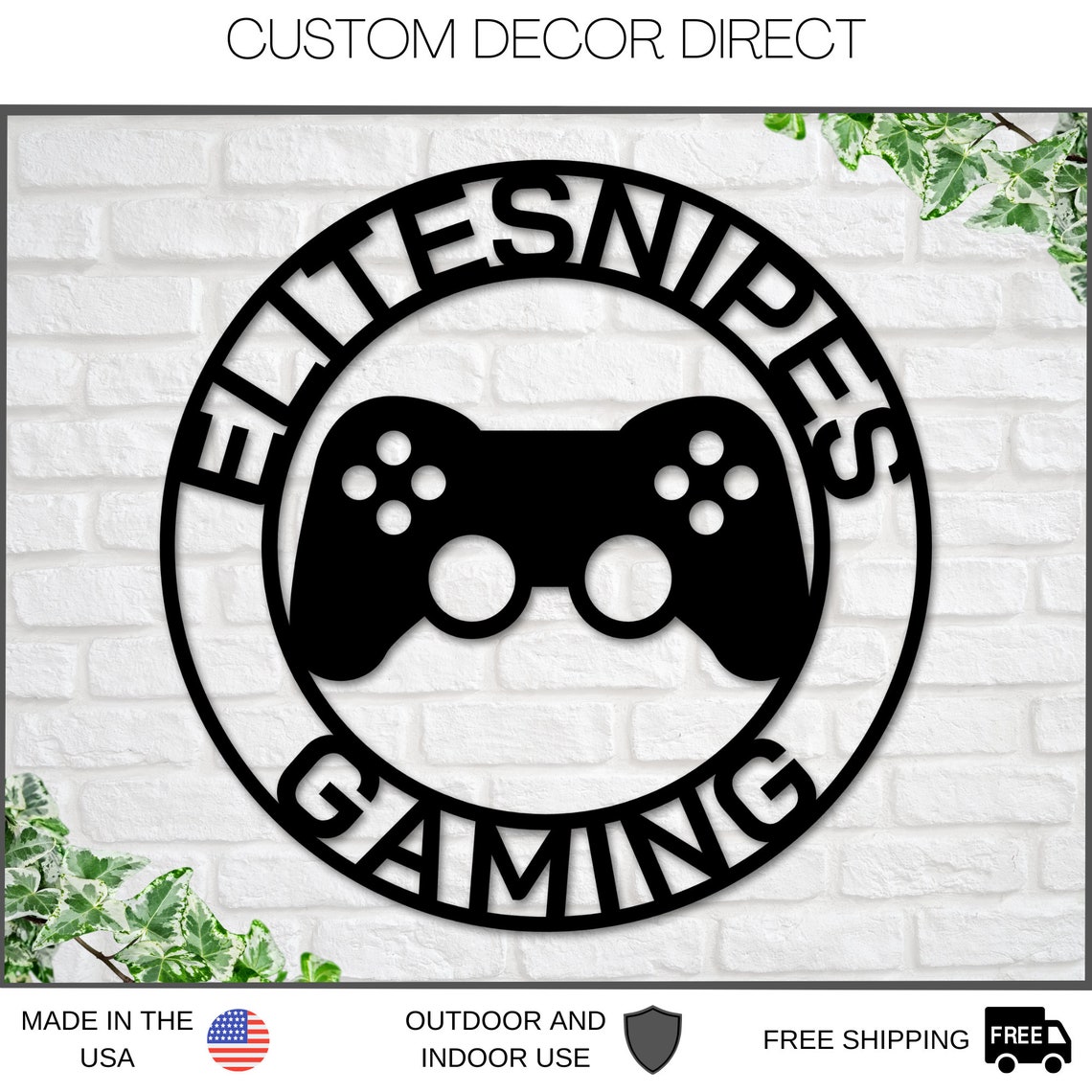 Gaming Sign Gamer Sign Gaming Username Sign Game Room Sign - Etsy