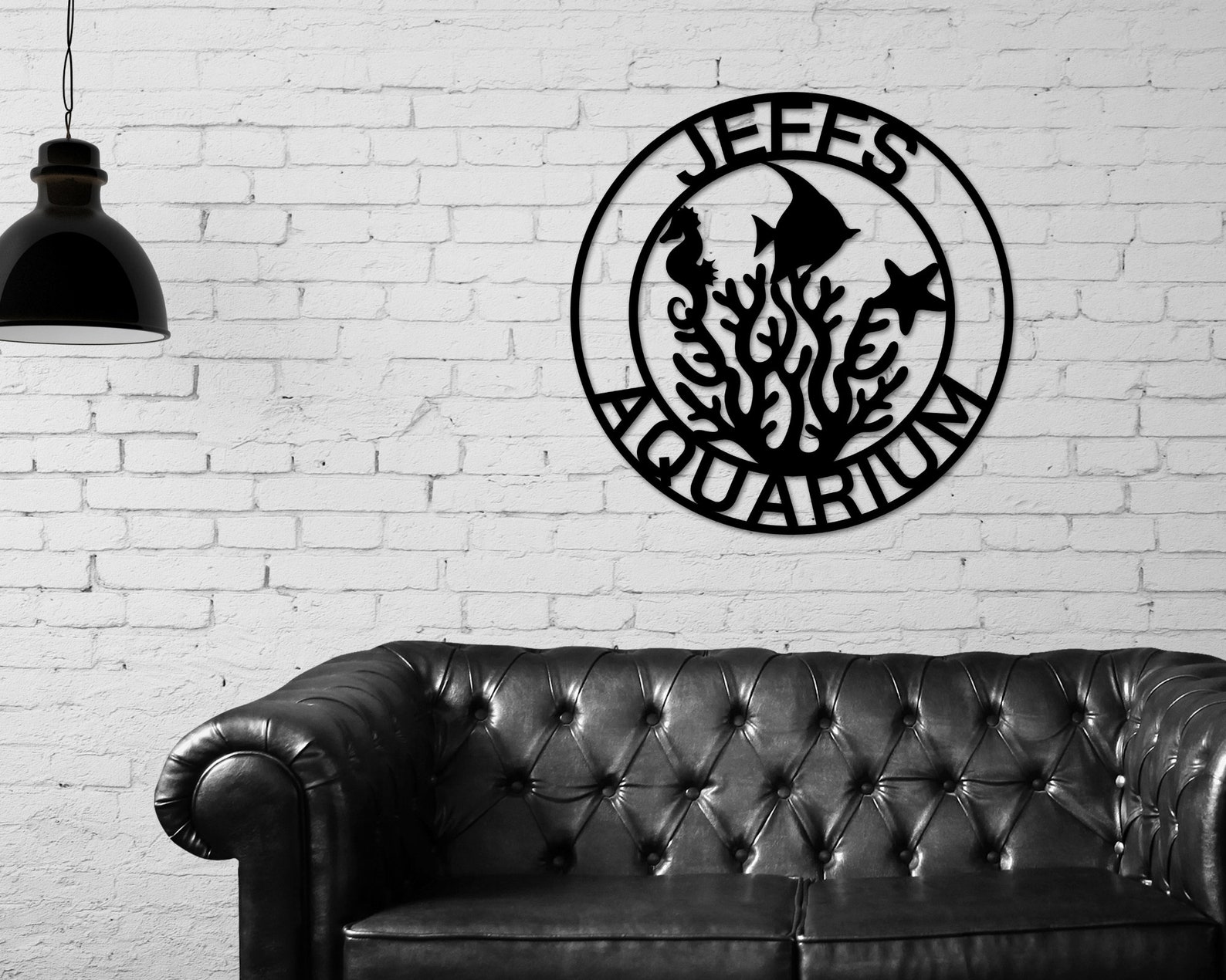 Reef Sign, Coral Reef Sign, Home Aquarium Sign, Aquarium Decor ...