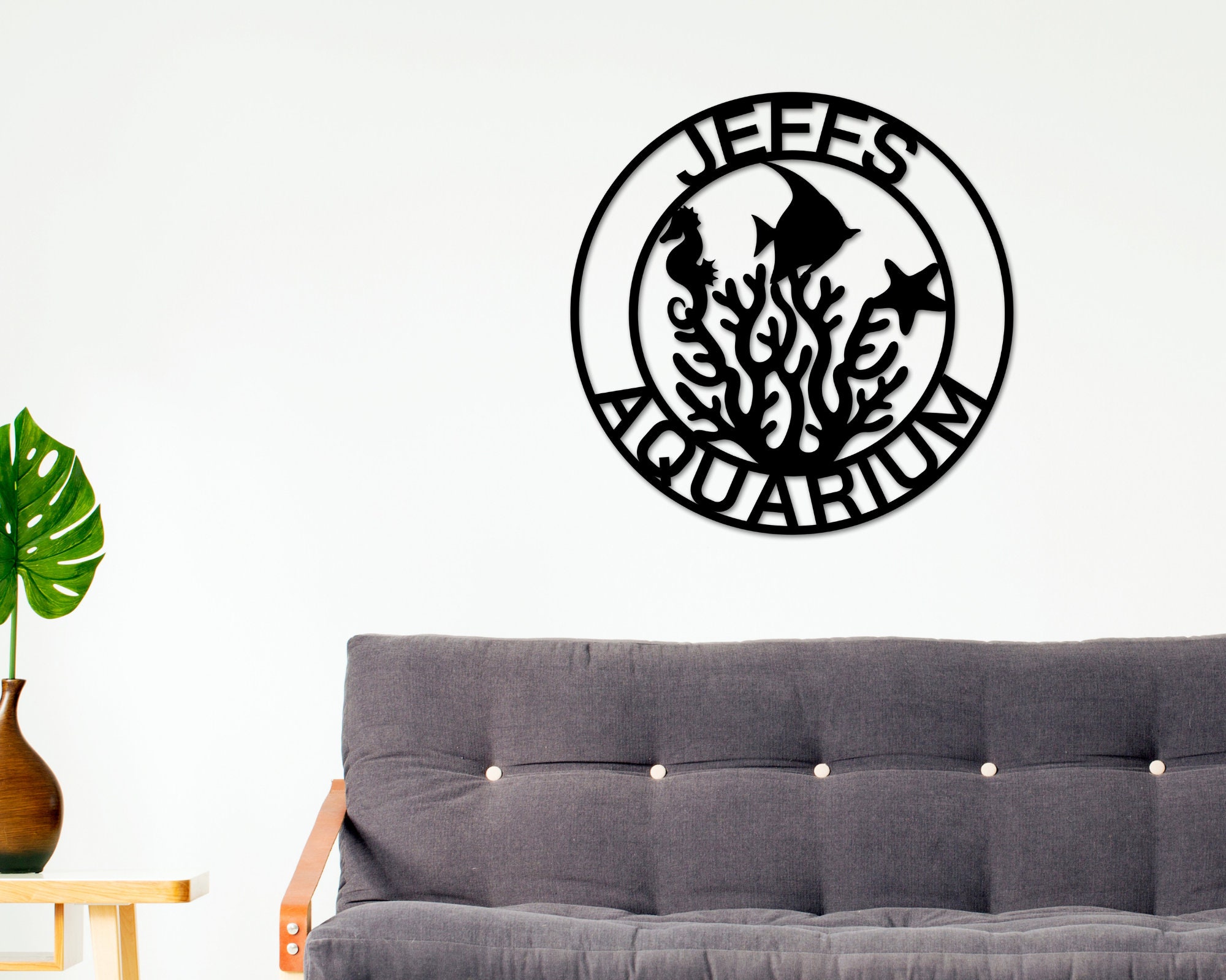 Reef Sign Coral Reef Sign Home Aquarium Sign Aquarium - Etsy 日本