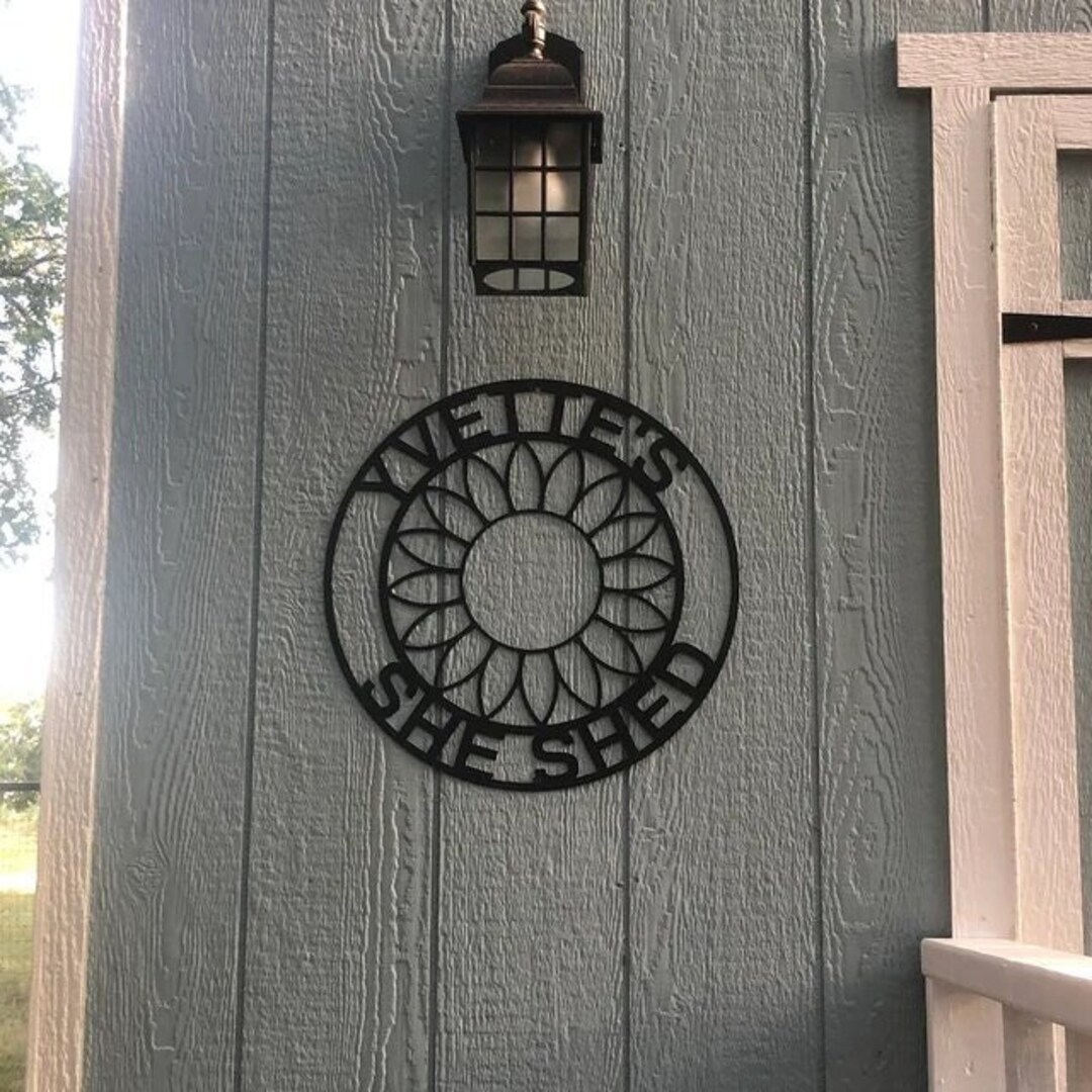 She Shed Sign, Personalized She Shed Sign, She Shed Decor, Women Cave ...