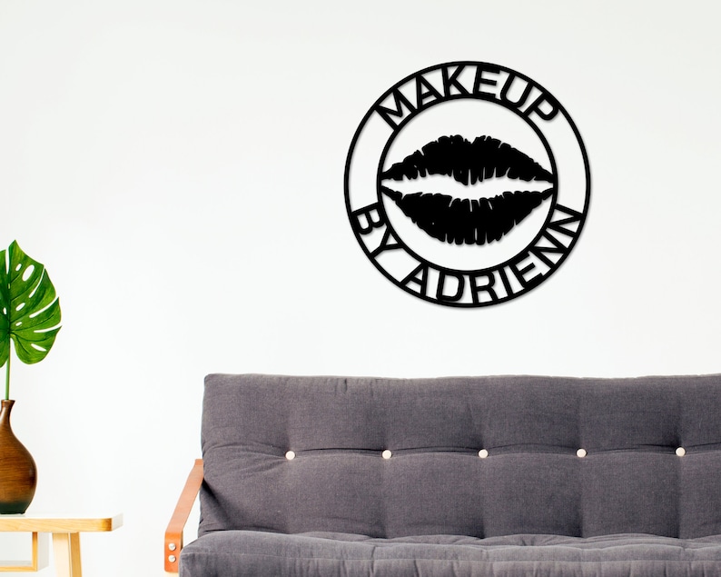 Makeup Salon Sign Nail Salon Business Sign Personalized - Etsy
