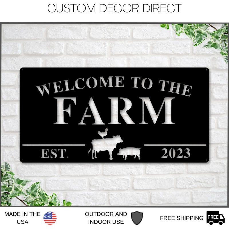Barn Sign - Etsy
