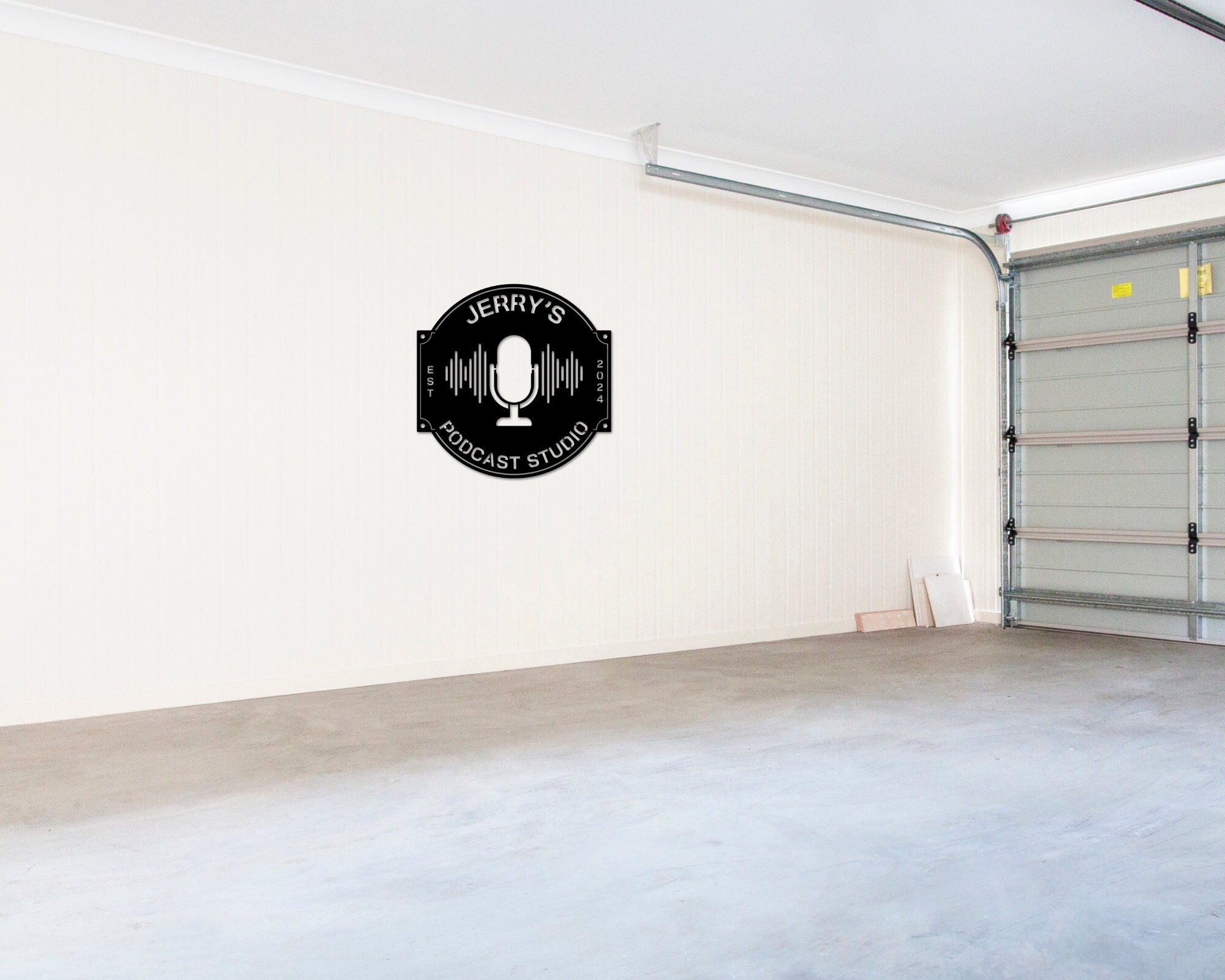 Podcast Studio Sign, Podcast Room Sign, Podcast Logo, Metal Sign ...