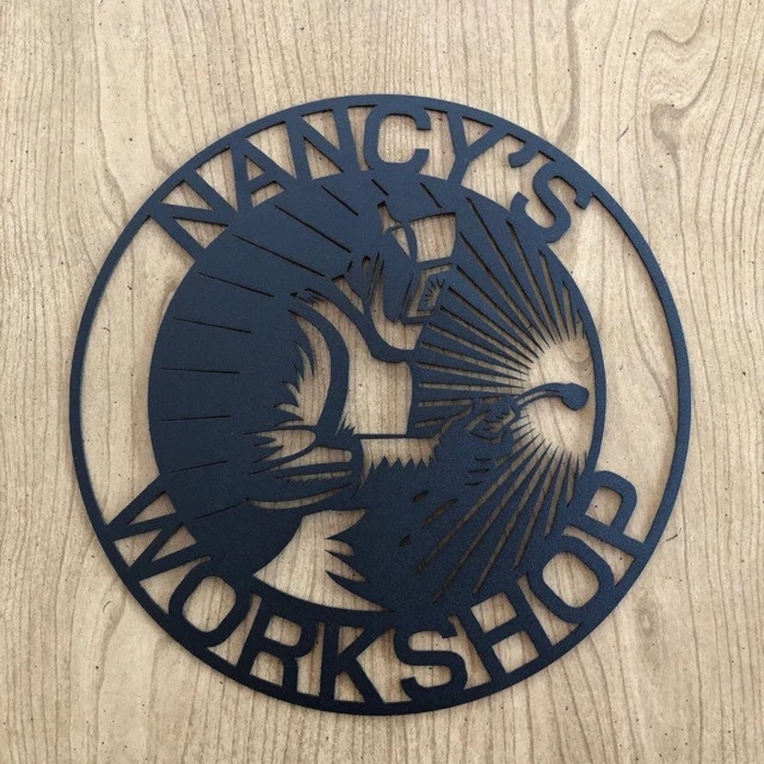 Customized Metal Welding Sign, Sign for Welder, Welder Sign ...