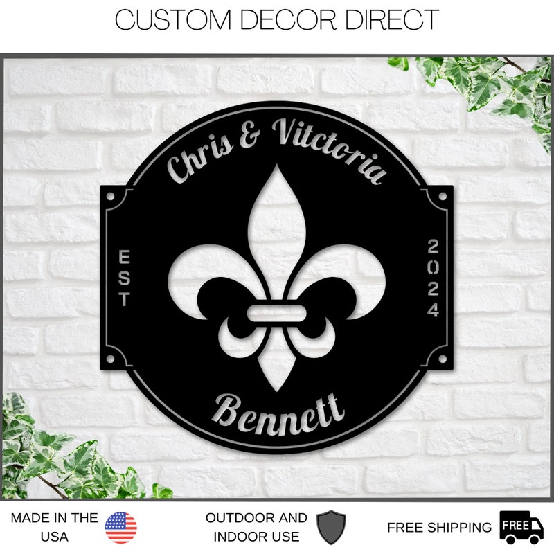 Metal Fleur De Lis - Etsy