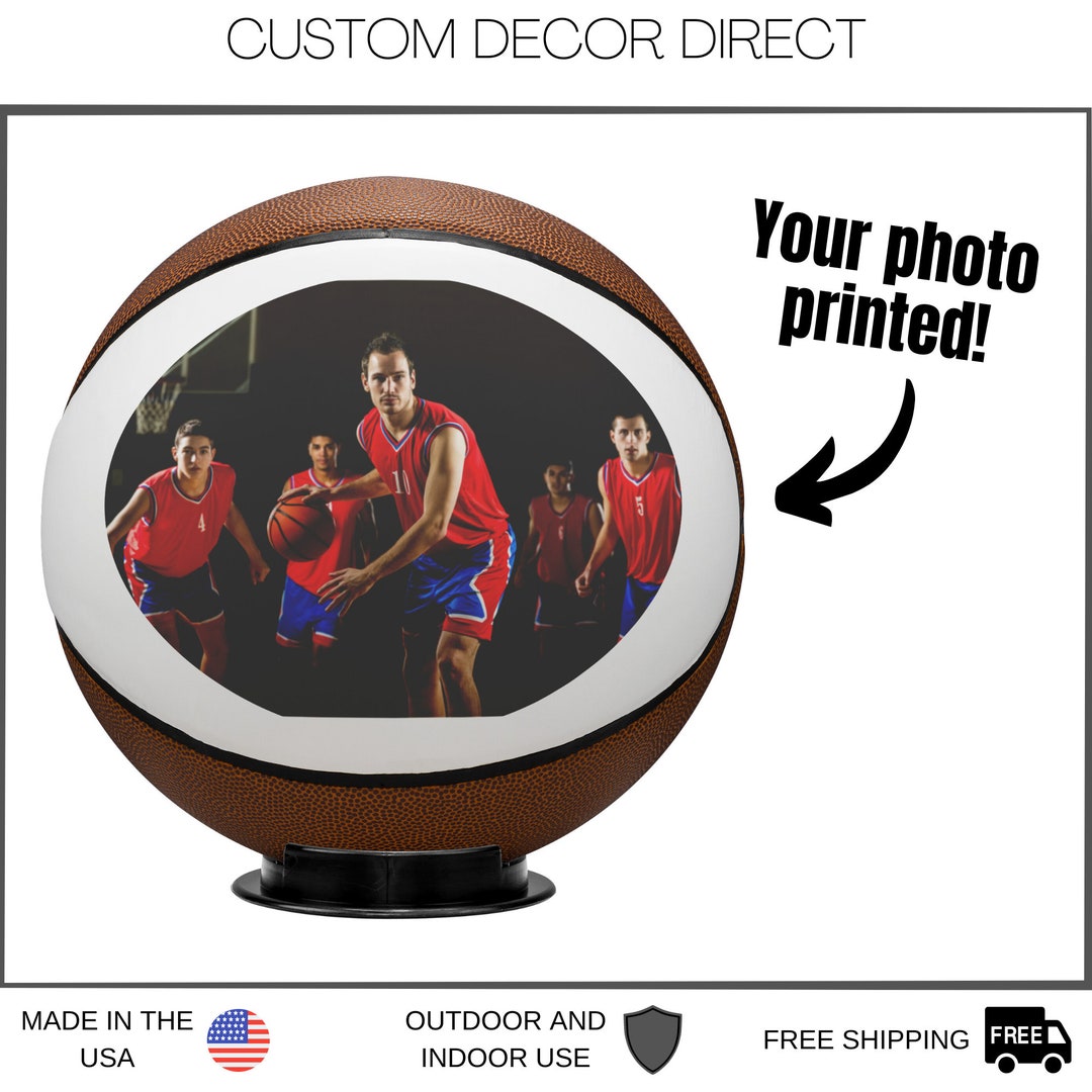 Custom Basketball, Personalized Basketball, Basketball Team Picture ...