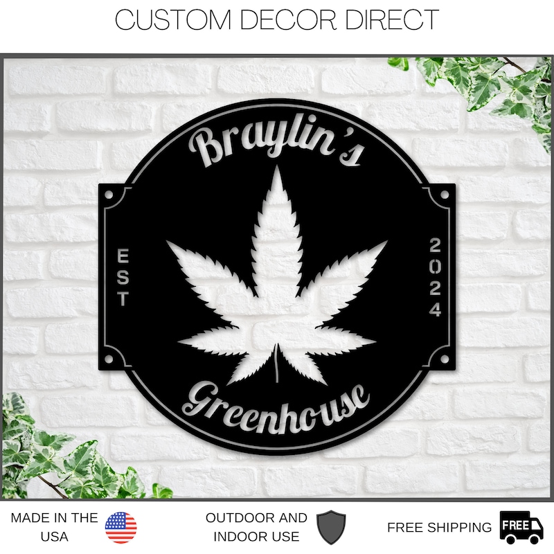 Weed Sign - Etsy