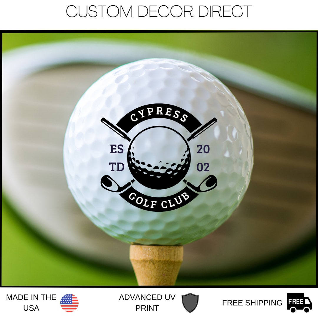 Custom Logo Golf Ball, Personalized Golfing Club Logo Ball, Customer ...