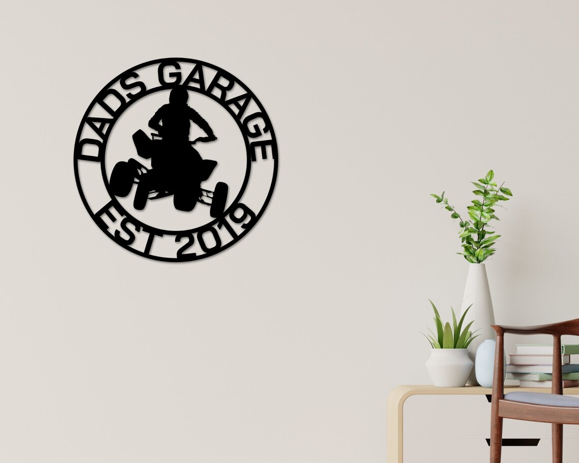 Four Wheeler Parking Sign Four Wheeler Sign ATV Sign ATV | Etsy