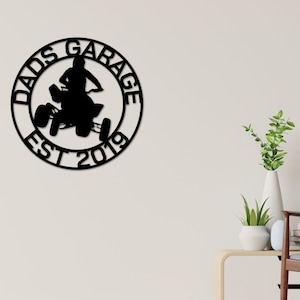 Four Wheeler Parking Sign, Four Wheeler Sign, ATV Sign, ATV Parking ...