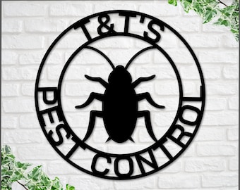 Pest Control Sign - Etsy