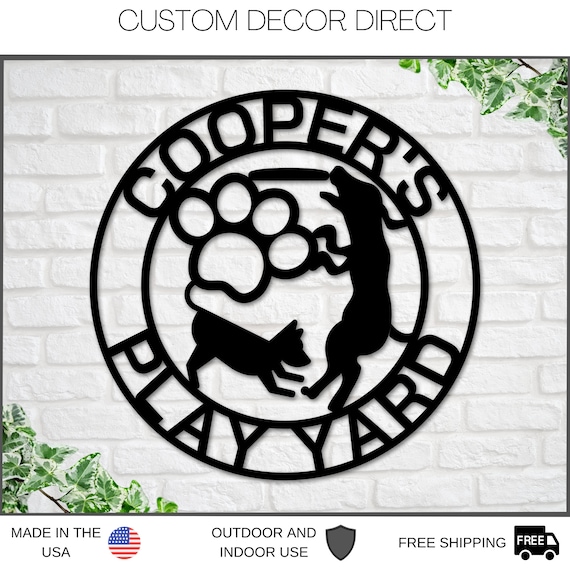 Play Yard Sign Pet Play Yard Sign Dog Play Yard Sign Dog - Etsy