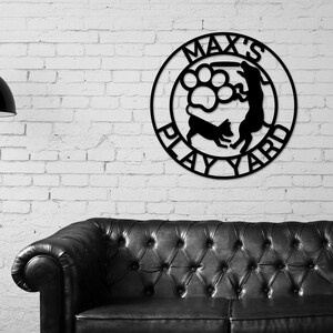 Play Yard Sign, Pet Play Yard Sign, Dog Play Yard Sign, Dog Daycare ...