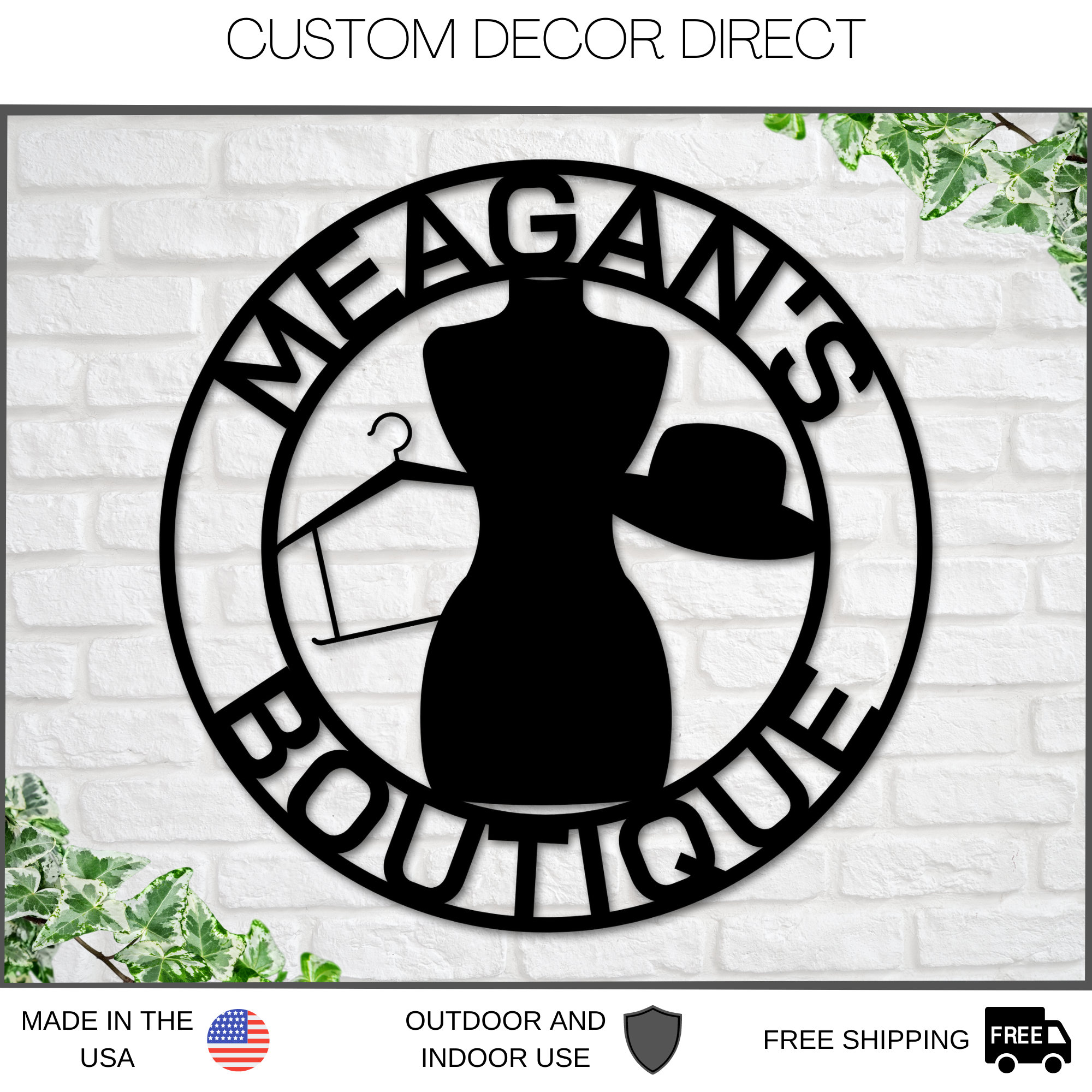 Boutique Store Sign