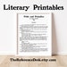 Pride and Prejudice First Page Printable Jane Austen Art - Etsy