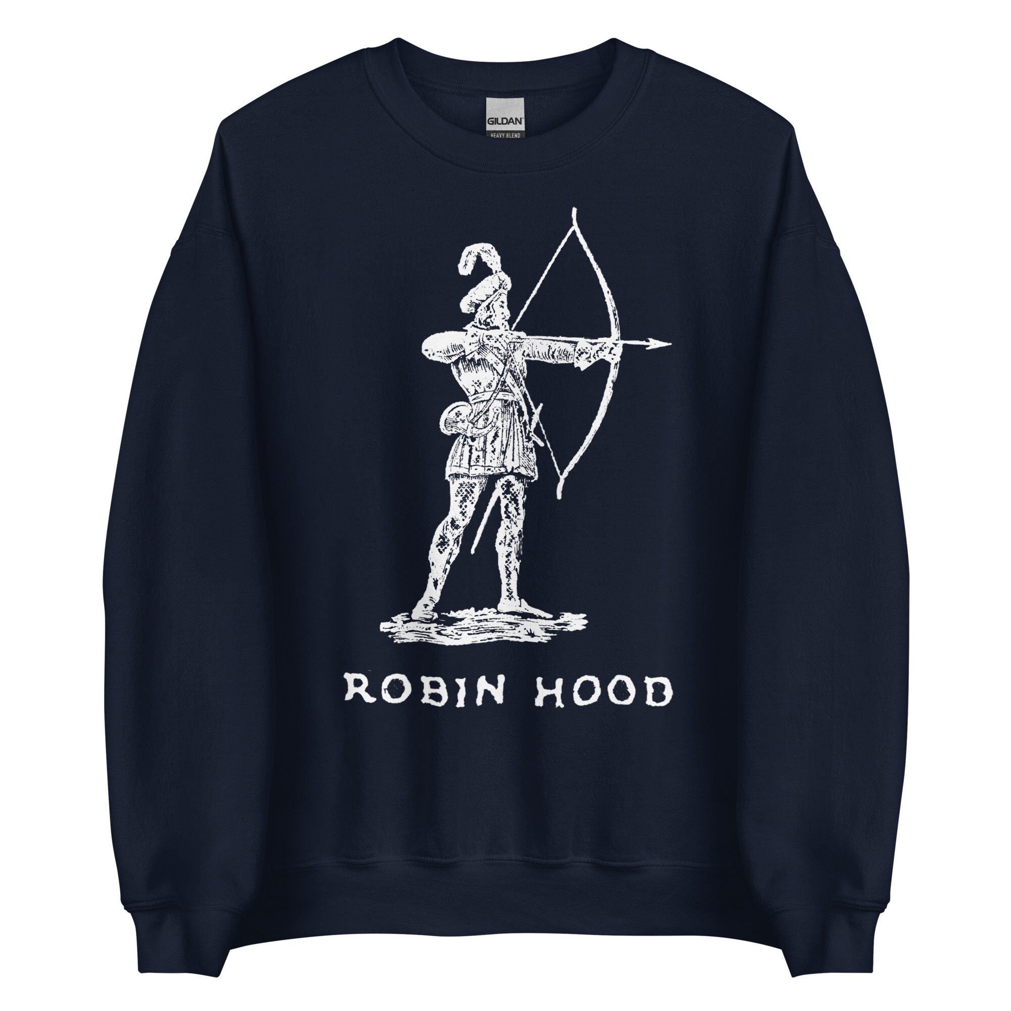 Robin Hood Sweatshirt, British Folklore Gift, Outlaw Clothing, English ...