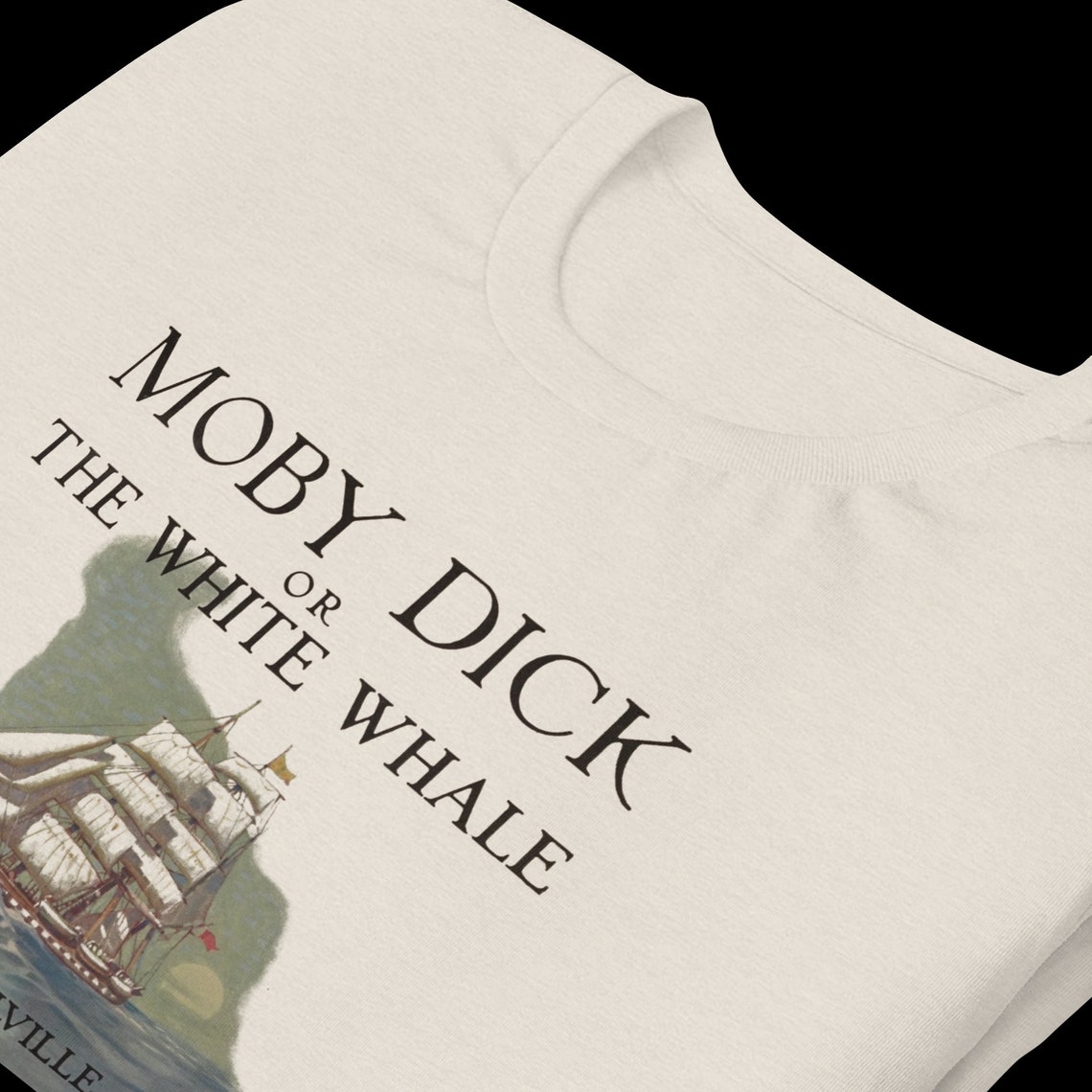 Moby Dick T-shirt Herman Melville Gift American Literary - Etsy