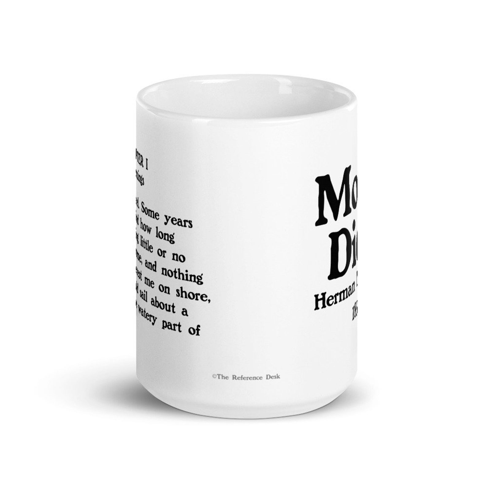 Moby Dick First Line Quote Mug, Herman Melville Gift, Book Lover Gift ...