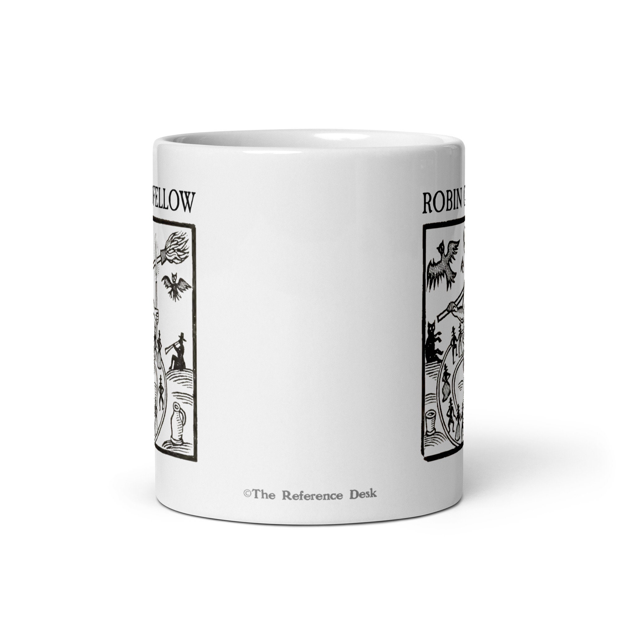 Robin Goodfellow Mug, British Folklore Gift, Puck Literary Clothing ...