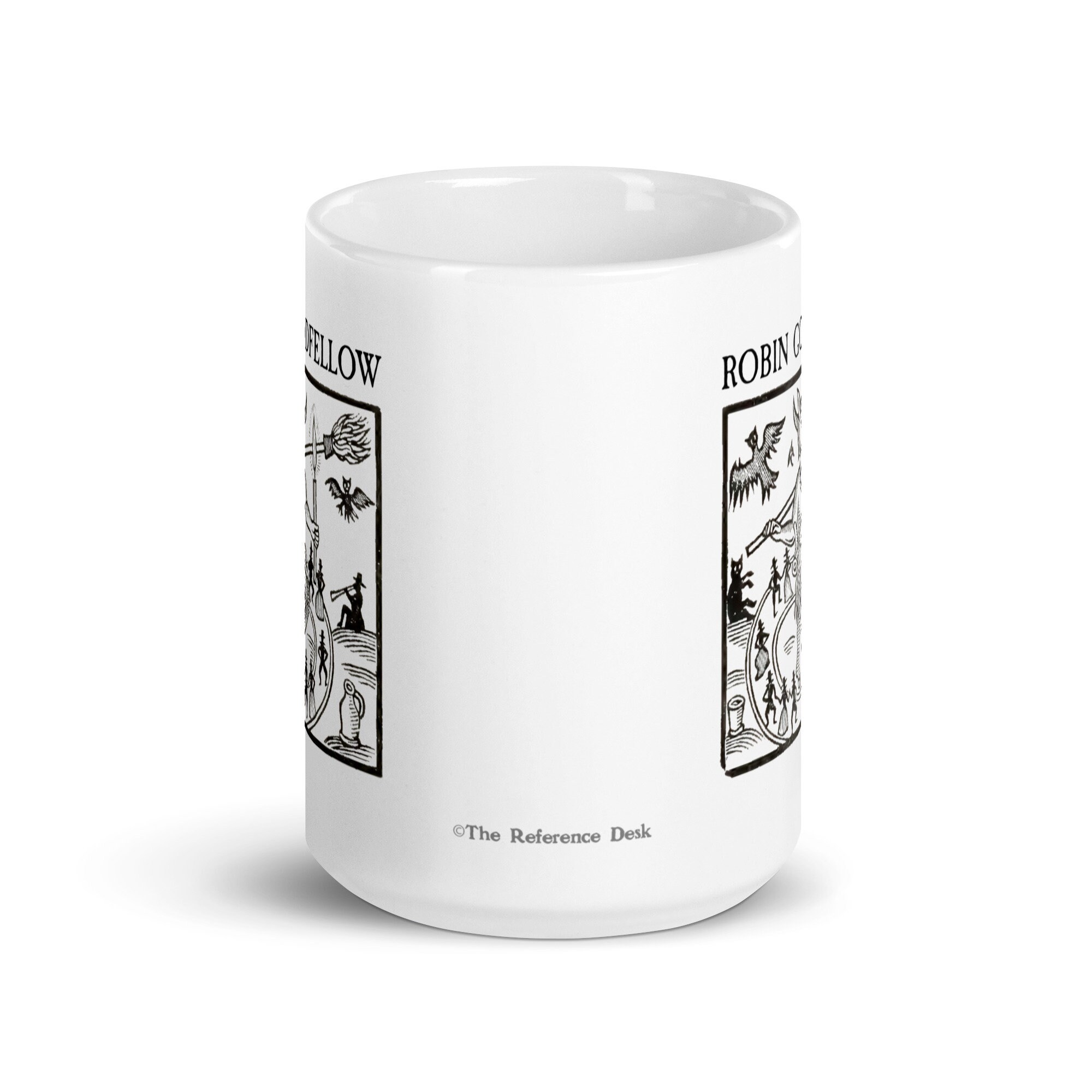 Robin Goodfellow Mug, British Folklore Gift, Puck Literary Clothing ...