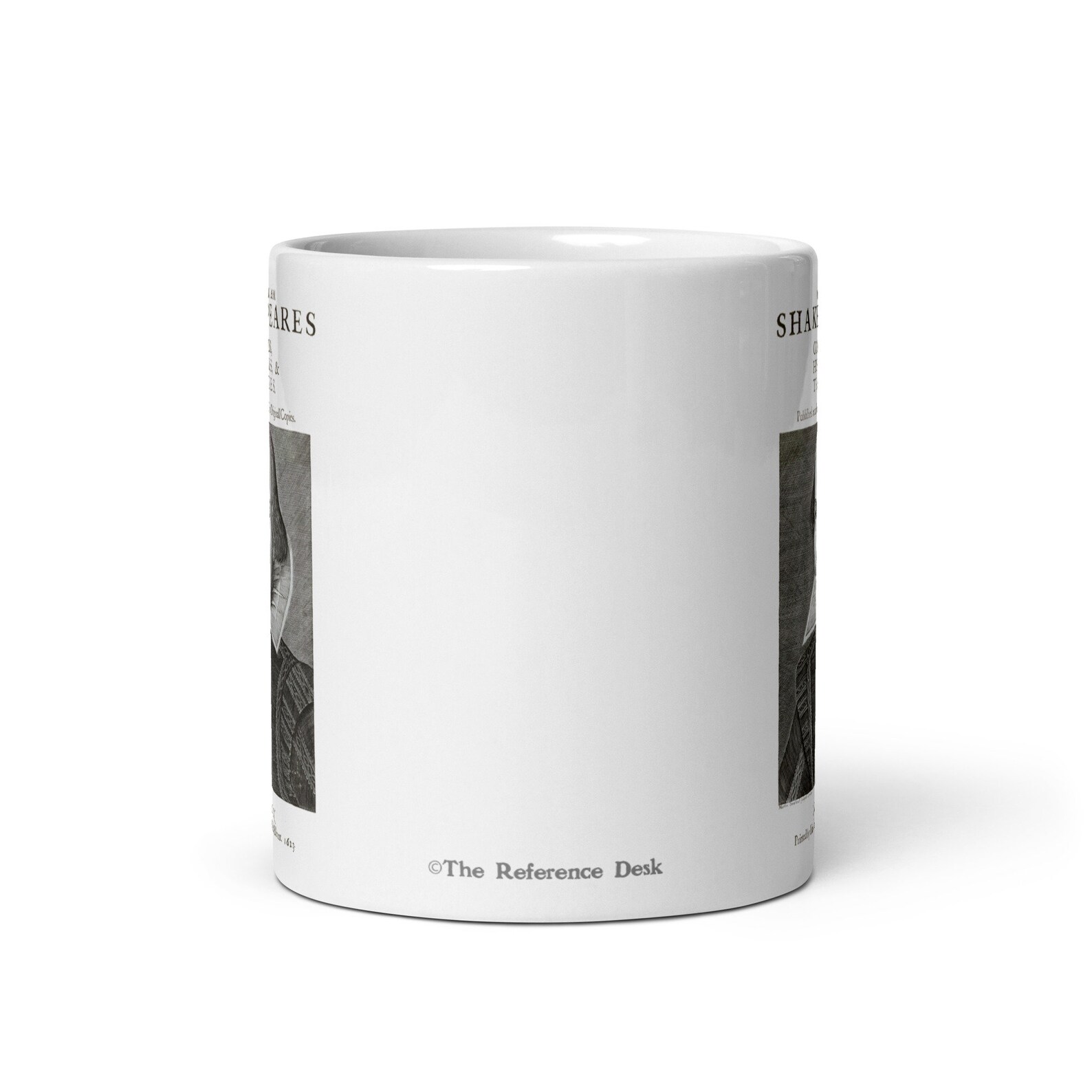 William Shakespeare Mug, First Folio Mug, Literary Mug, English ...