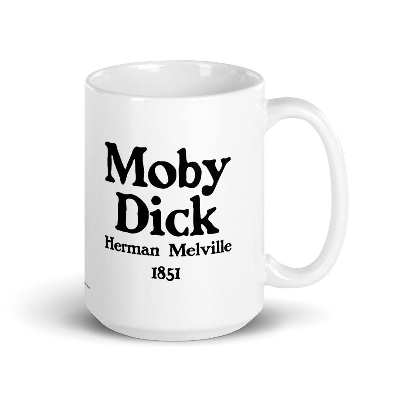 Moby Dick First Line Quote Mug, Herman Melville Gift, Book Lover Gift ...