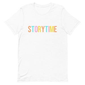 Storytime T-shirt, Storytime Gift, Children's Librarian Shirt, Book ...