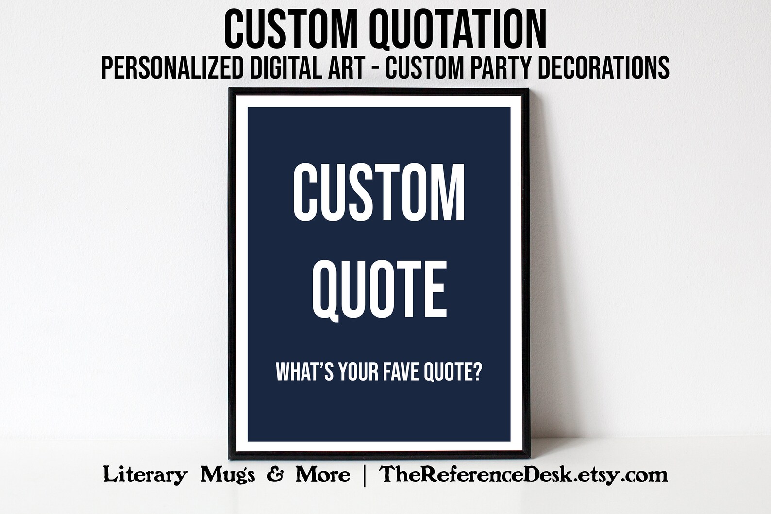 Custom Quote Personalized Printable Gift Custom Wall Art - Etsy