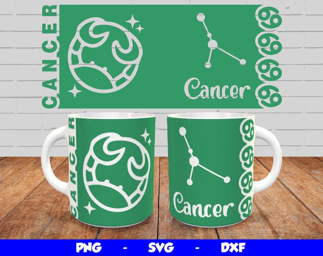 Diseño de taza SVG de cáncer, diseño SVG de prensa de taza cricut ...