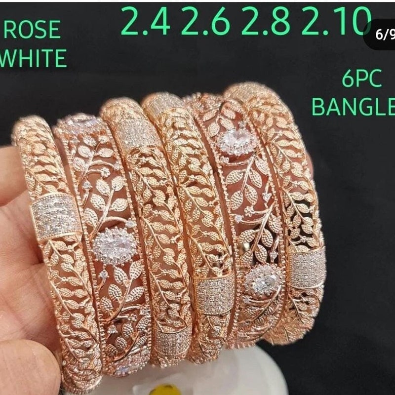 Jadau Bangles - Etsy