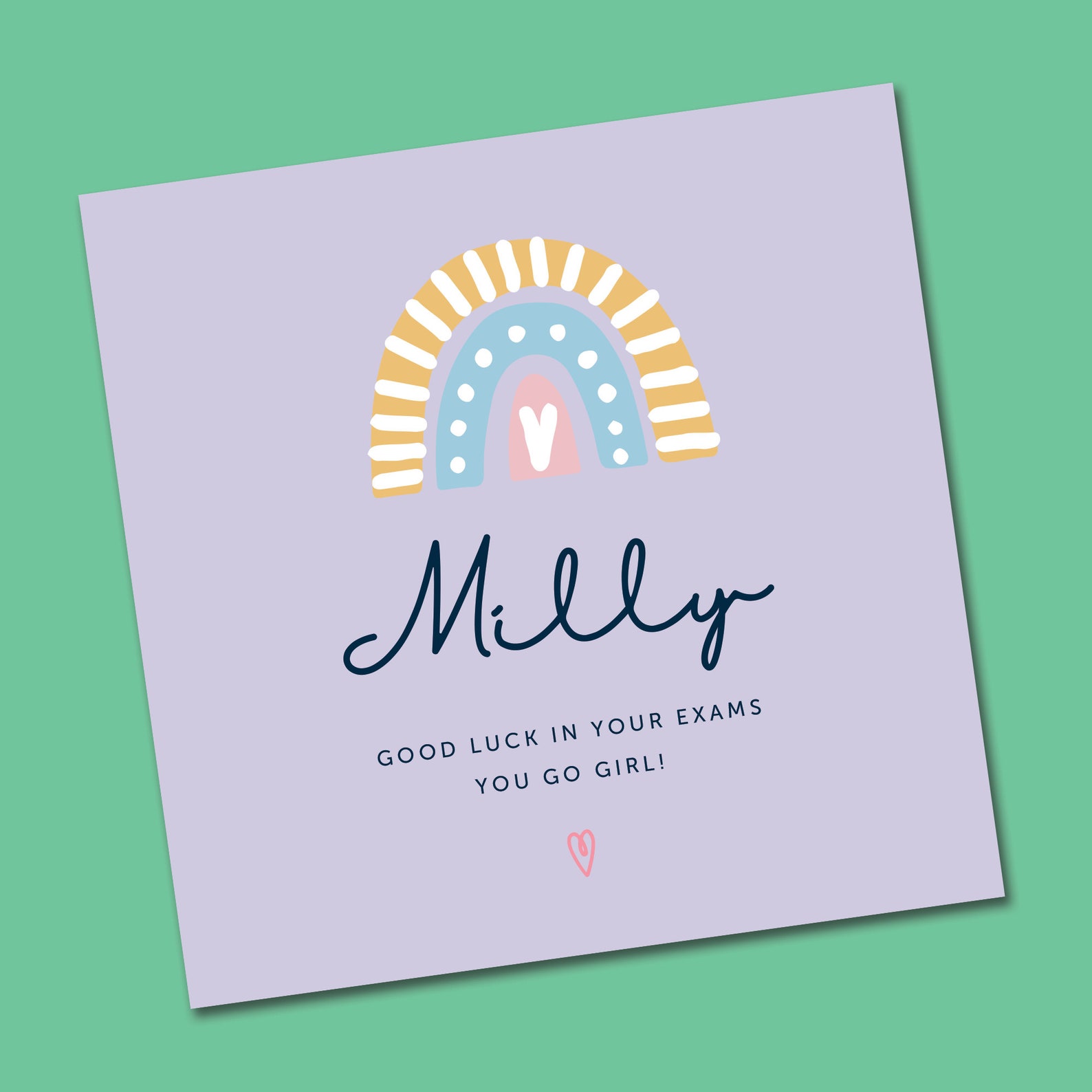 Personalised Good Luck in Your Exams Card GCSE Good Luck - Etsy UK