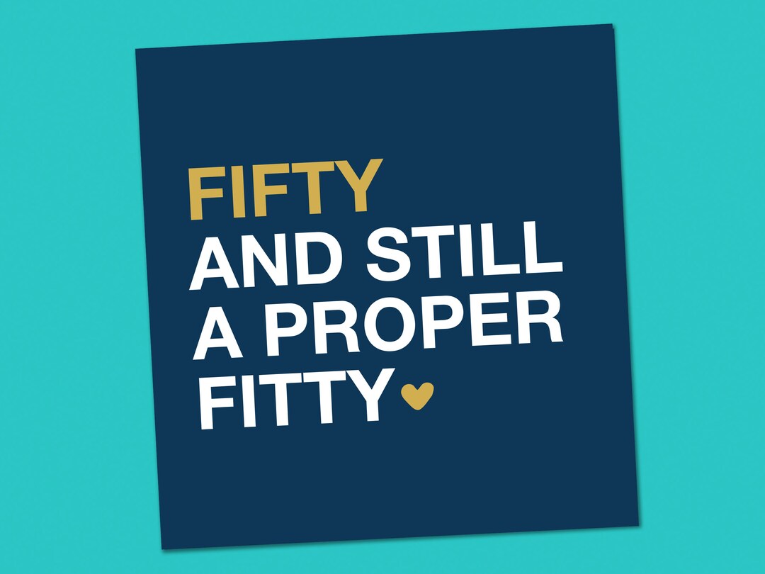 Funny Birthday Card 50th Birthday Card, Funny, Naughty, Friend Card ...