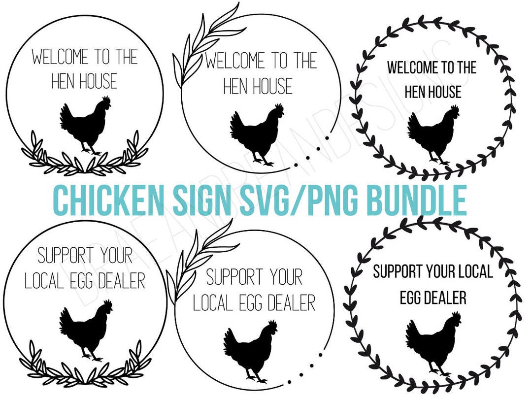 Chicken Coop Sign Svg, Chicken Clipart, Chicken Png, Chicken Svg ...