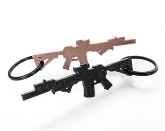 Ar 15 Rifle Keychain - Etsy