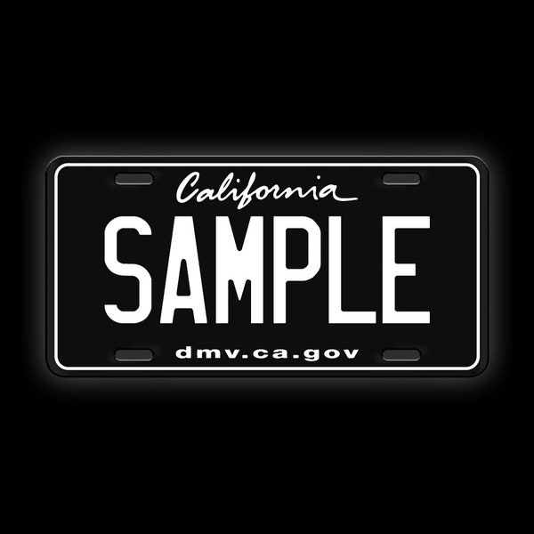 California License Plate - Etsy