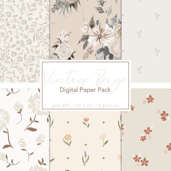 Beige Paper - Etsy