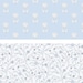 Baby Blue Florals Digital Paper Pack Set of 8 Seamless Repeating ...