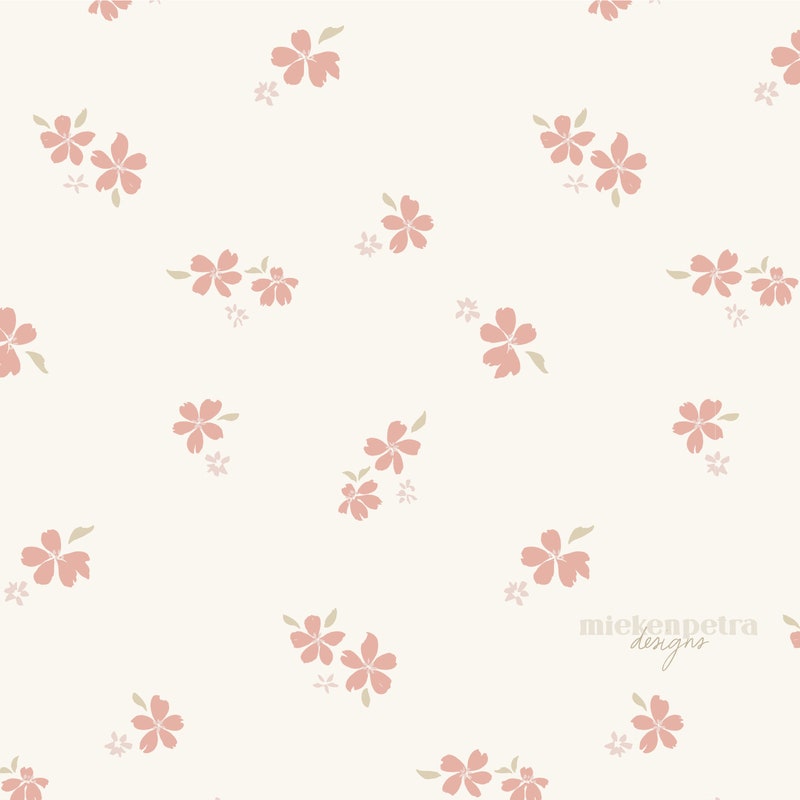 Ditsy Floral Wallpaper - Etsy