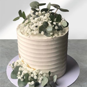 Artificial Gypsophila Eucalyptus Cake Decor - DIY Cake Decor - Floral ...