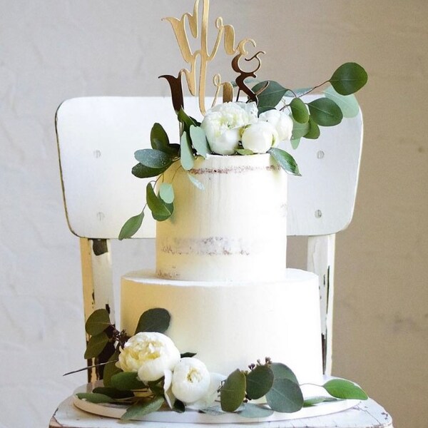 Floral Cake Topper - Etsy