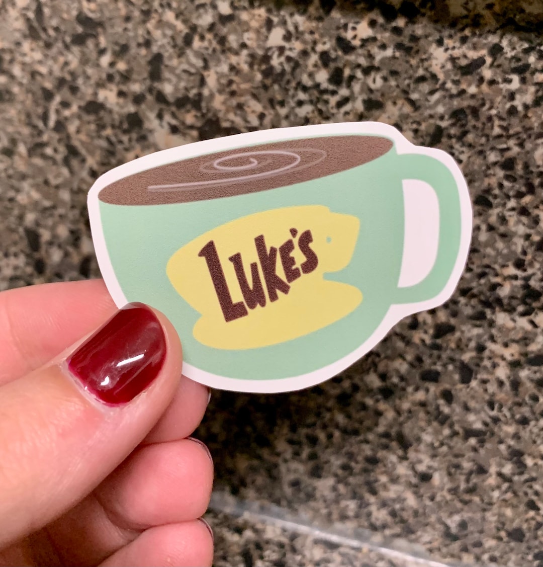 Lukes Diner Coffee Mug Sticker - Etsy