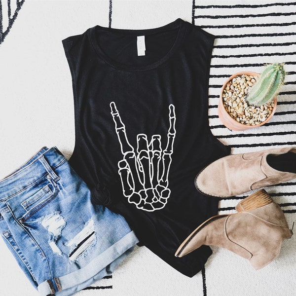 Rock Tank Top - Etsy