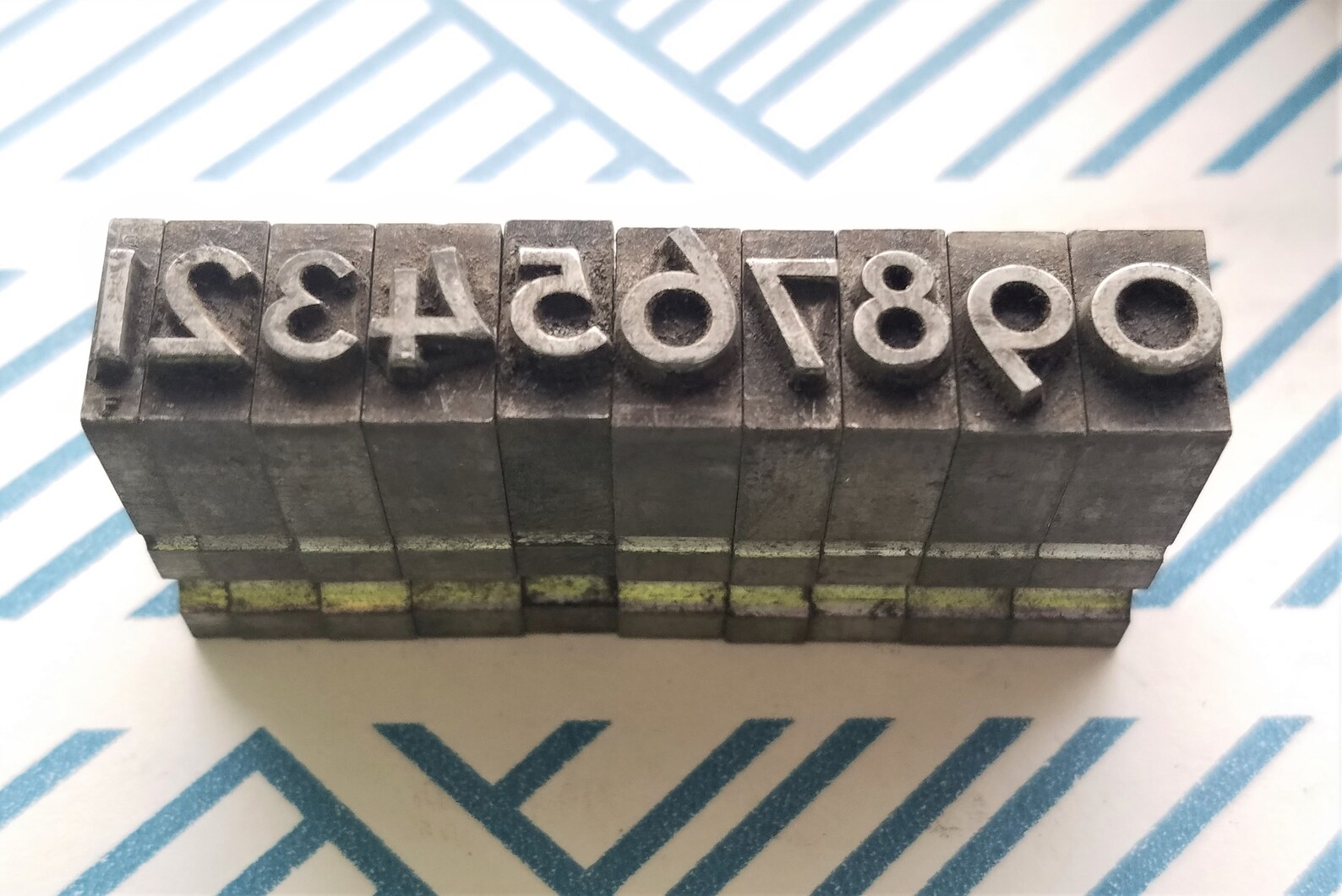 Antique Lead Type Letterpress Bernhard 22.5pt Font 8mm - Etsy