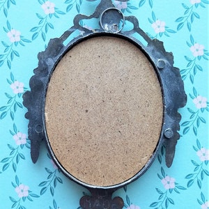 Vintage Italian Metal Floral Swag Frame Lovely Bronze Patina - Etsy